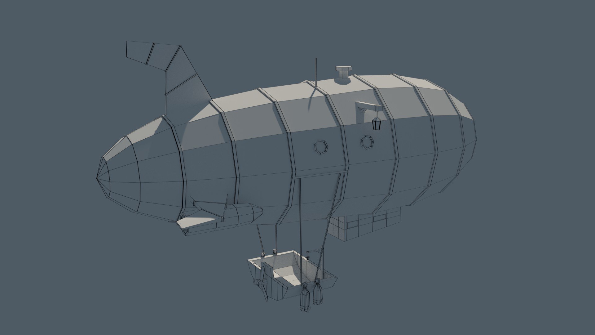 Zeppelin 3D Model - TurboSquid 1188842