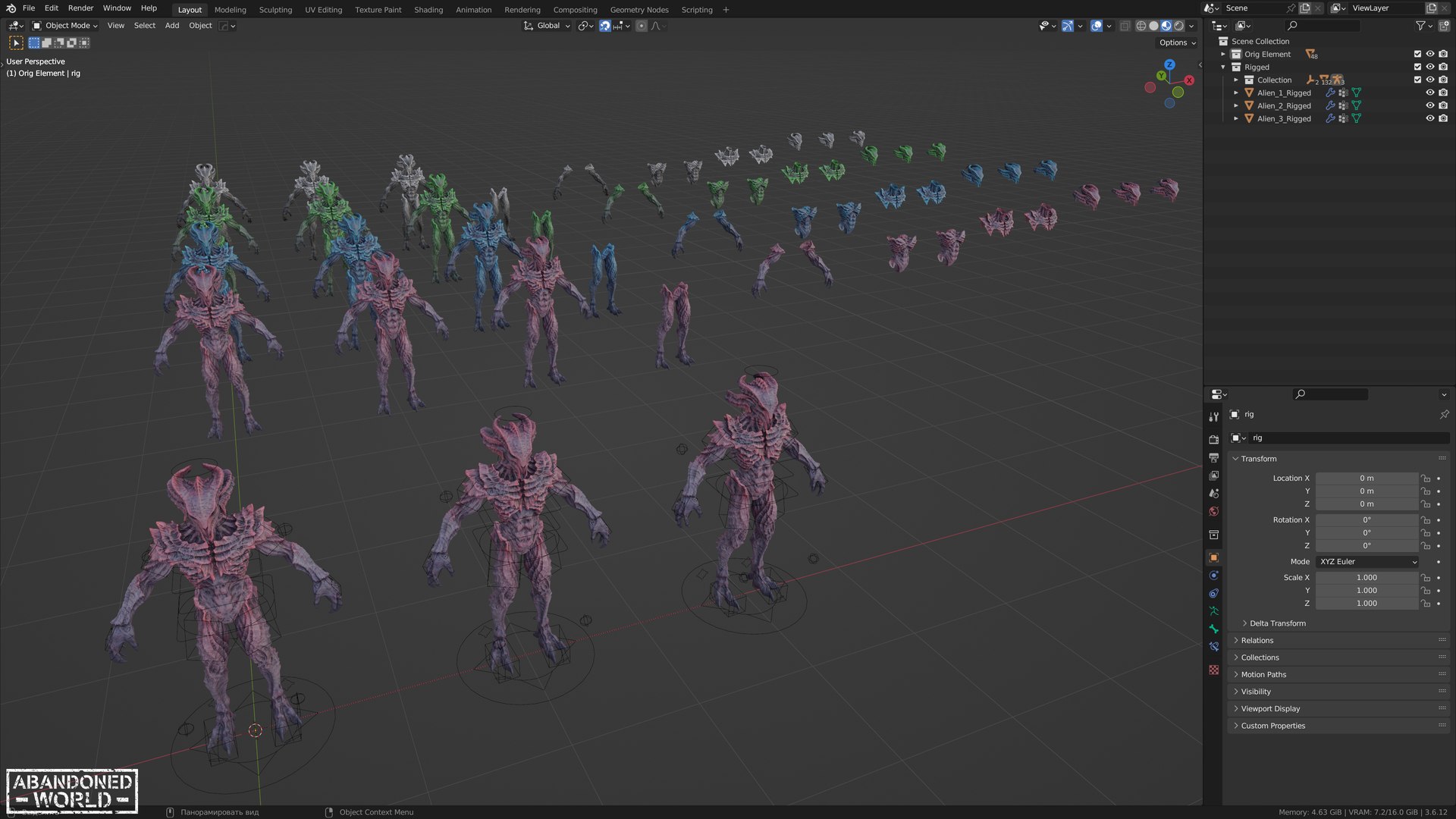 Alien 3D Model - TurboSquid 2243573