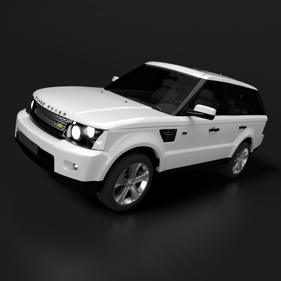 Land Rover Range Rover Sport 3D Model - TurboSquid 2347631