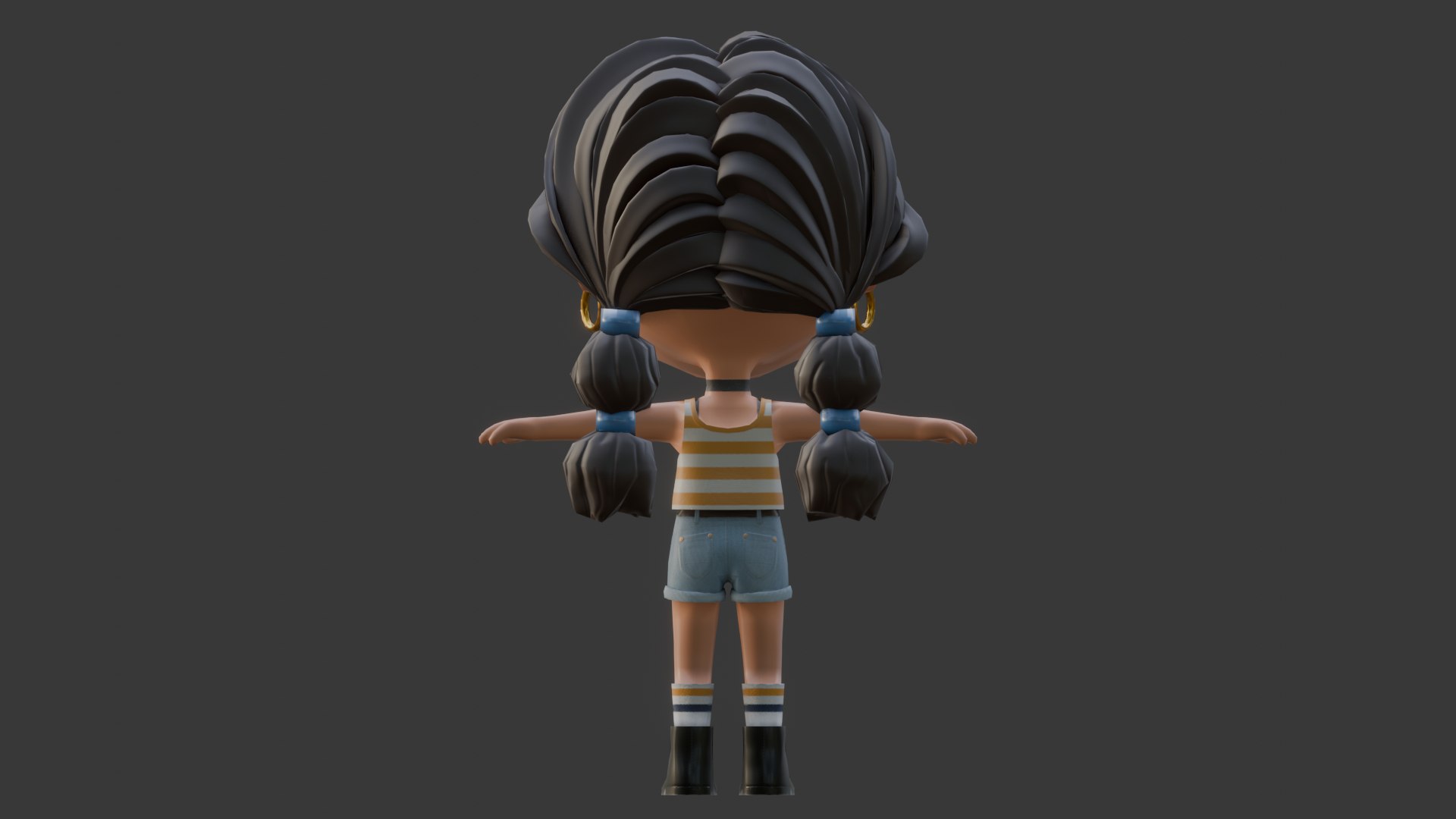 Game Character Girl Model - TurboSquid 2273731