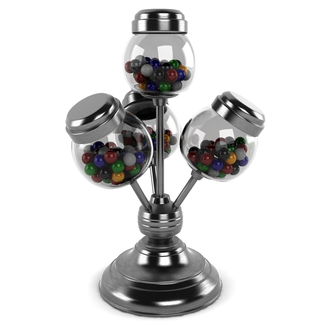 candy stand 3d model