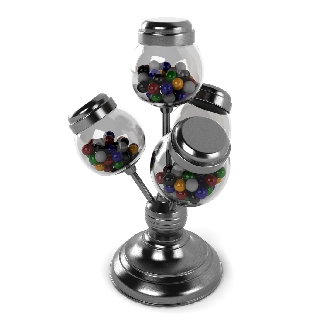 candy stand 3d model