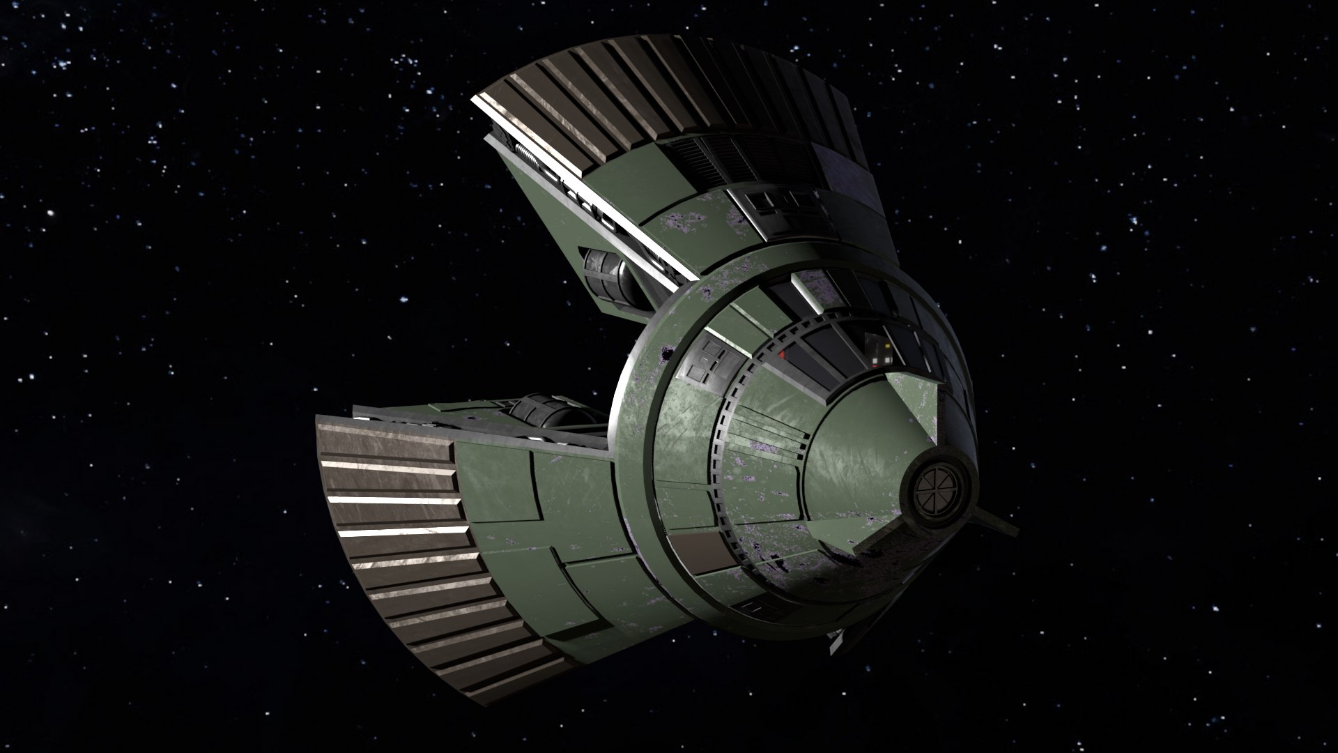 3D Space Tugboat Model - TurboSquid 1787182