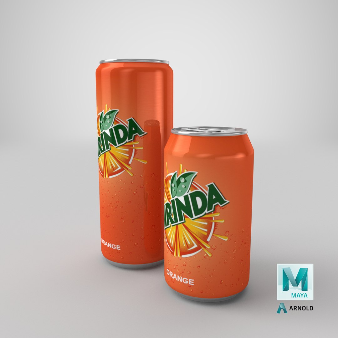 Mirinda Set 3D Model - TurboSquid 1632781