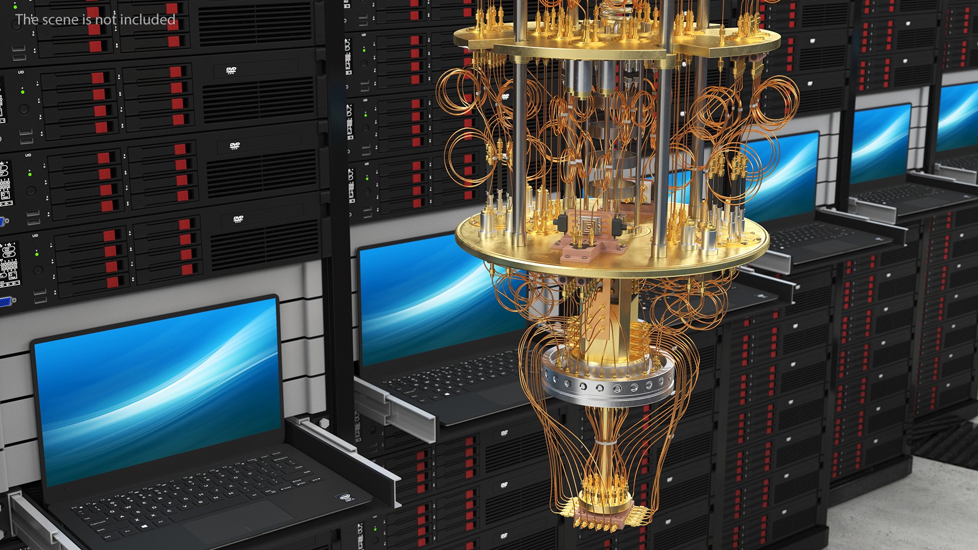 Quantum Computer Core 3D model - TurboSquid 2155808