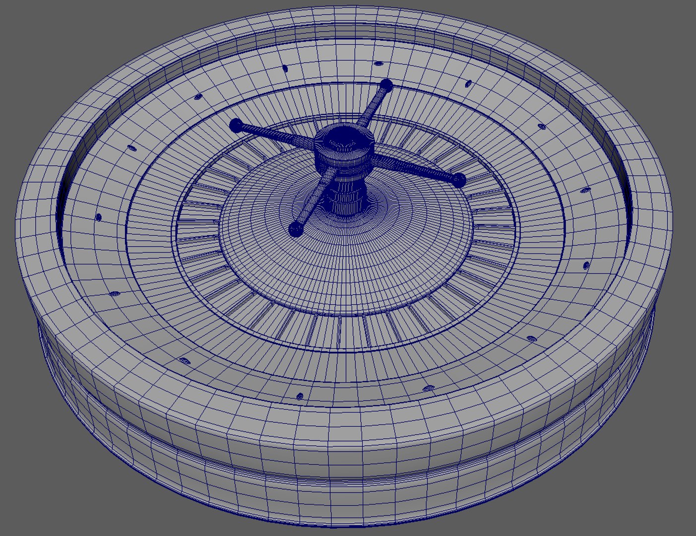 3d Model Roulette Wheel