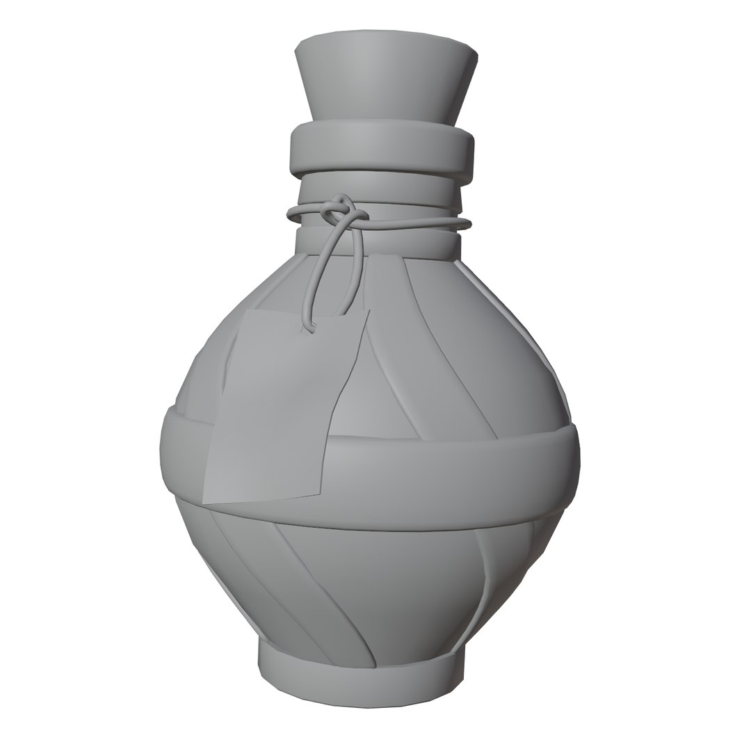3D Model Pbr Potion Bottle - TurboSquid 1638339