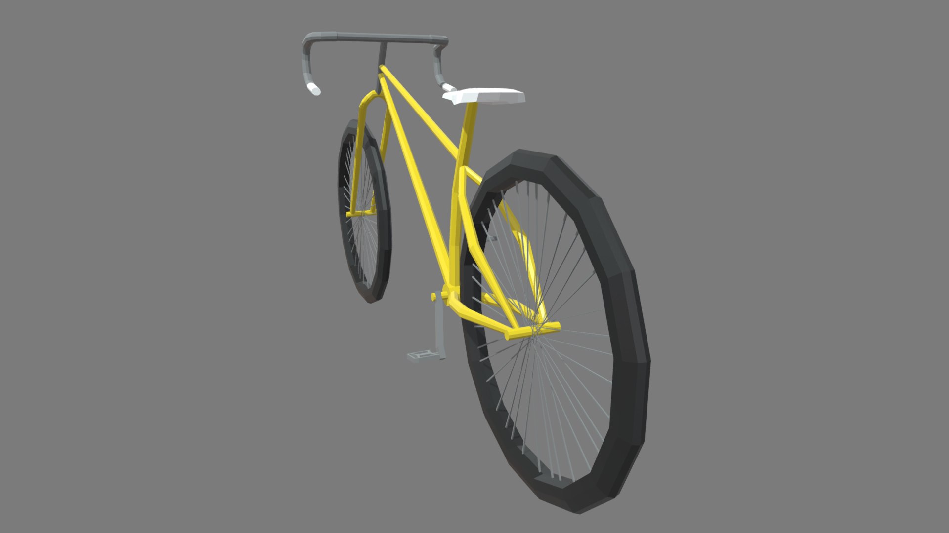 3D model Low Poly Bicycle 02 - TurboSquid 2168694