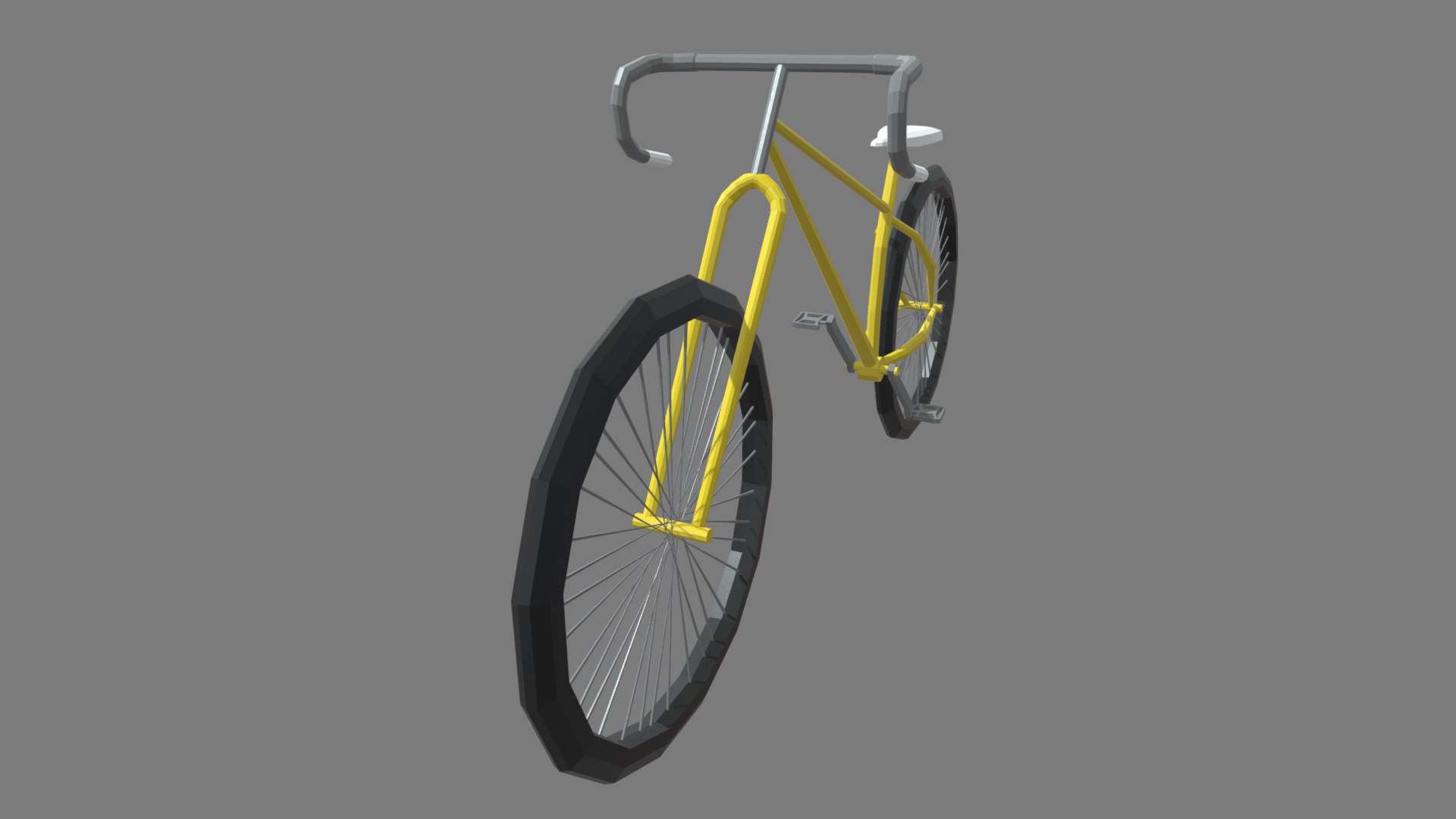 3D model Low Poly Bicycle 02 - TurboSquid 2168694