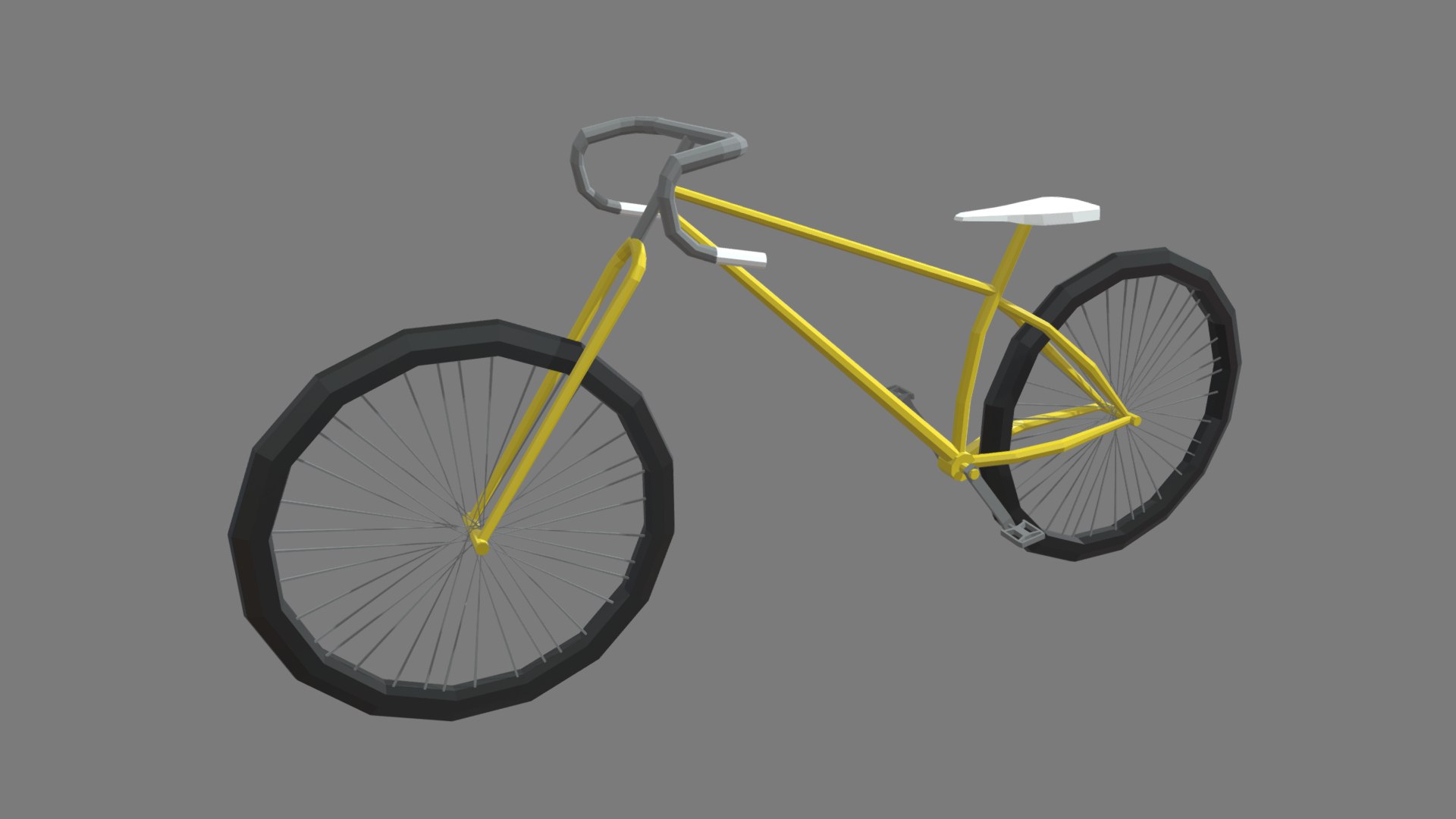 3D model Low Poly Bicycle 02 - TurboSquid 2168694