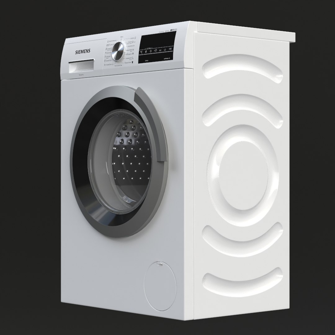 Washing machine 3D model - TurboSquid 1452059