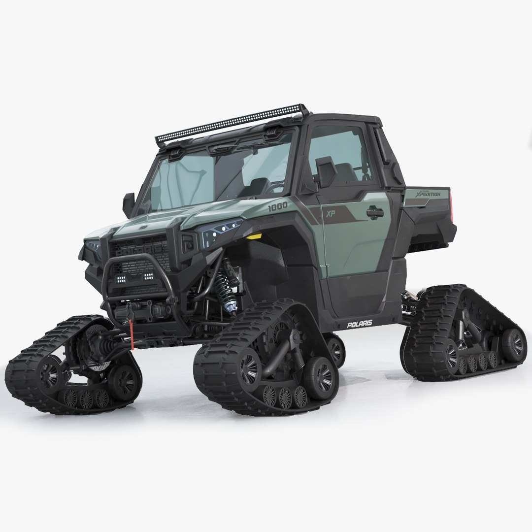 Polaris Xpedition XP Track 3D Model - TurboSquid 2190647