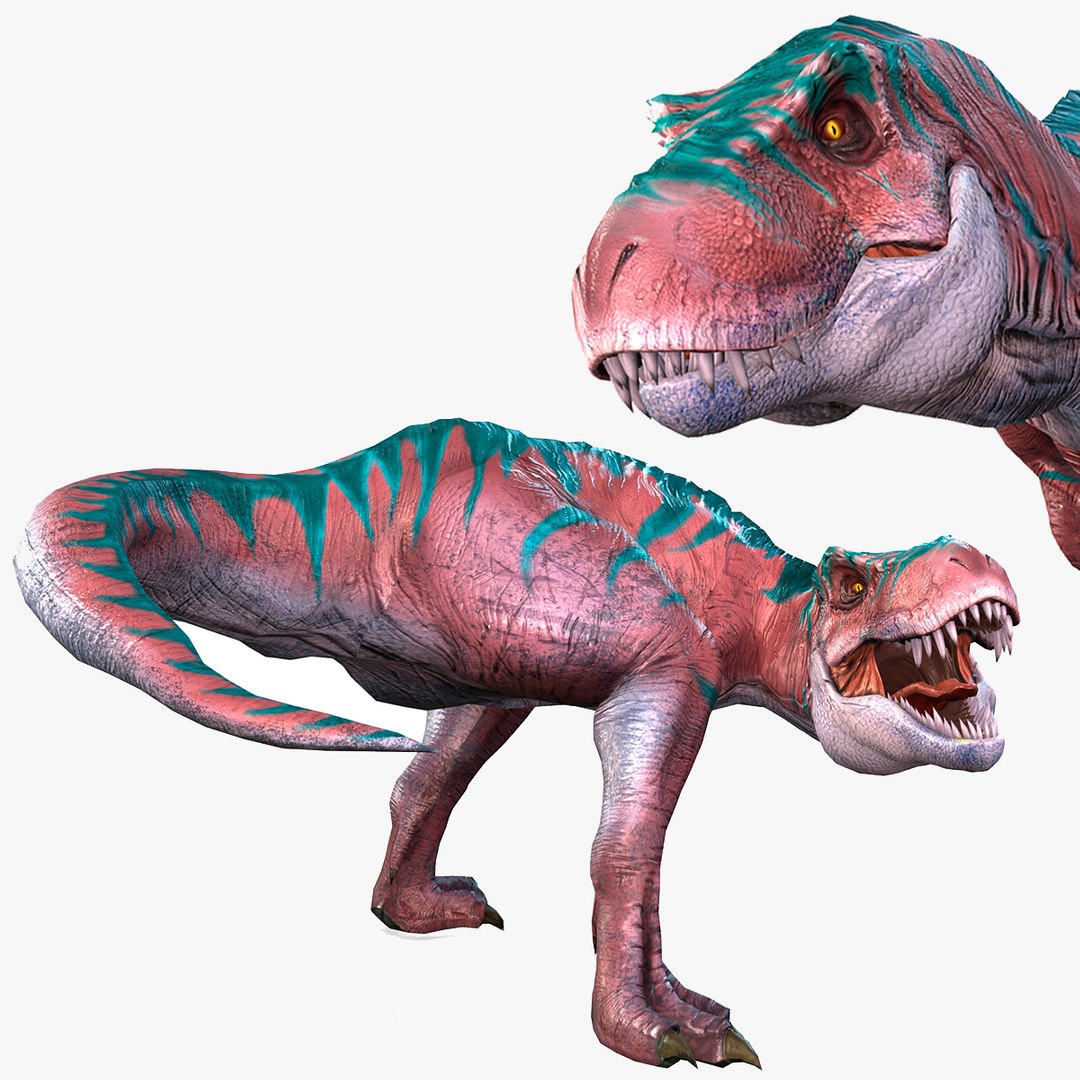 REX DINOSAUR Tyrannosaurus Rex 3D Model - TurboSquid 2209444