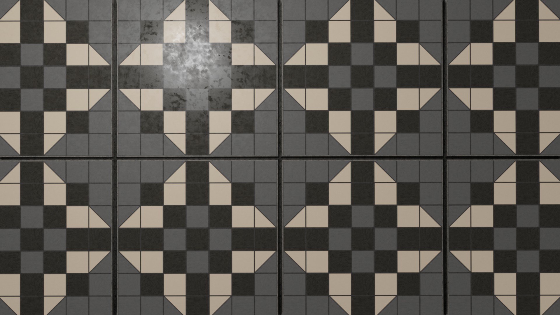 Antique Tiles 3D Model 3D Model - TurboSquid 2002793