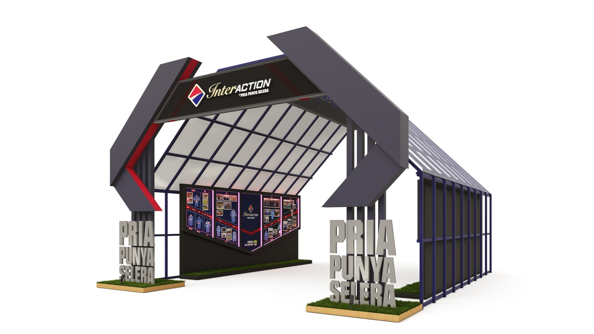 Gate Tunnel Information 3D Model - TurboSquid 2111701