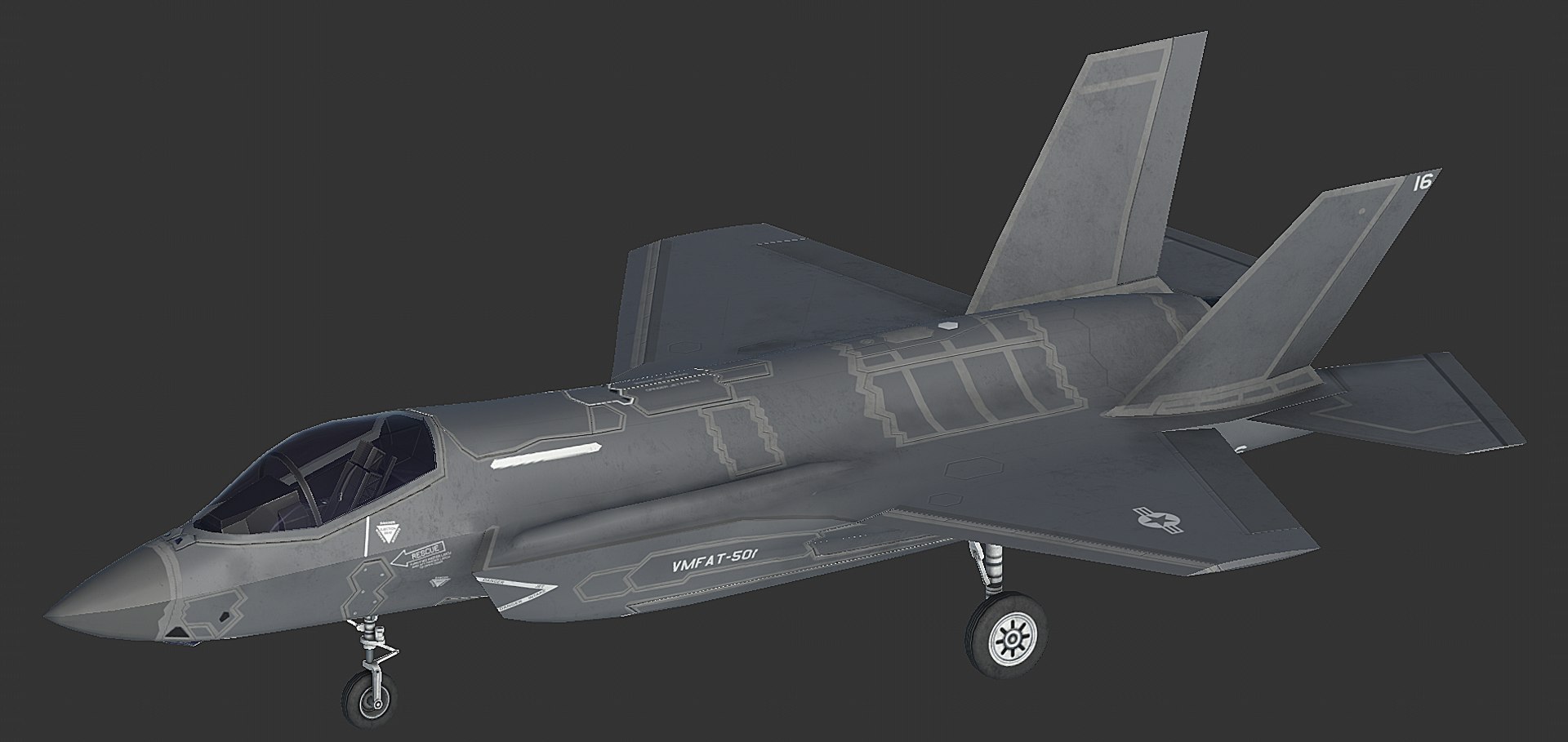 3D F 35 F35 Model - TurboSquid 1614774