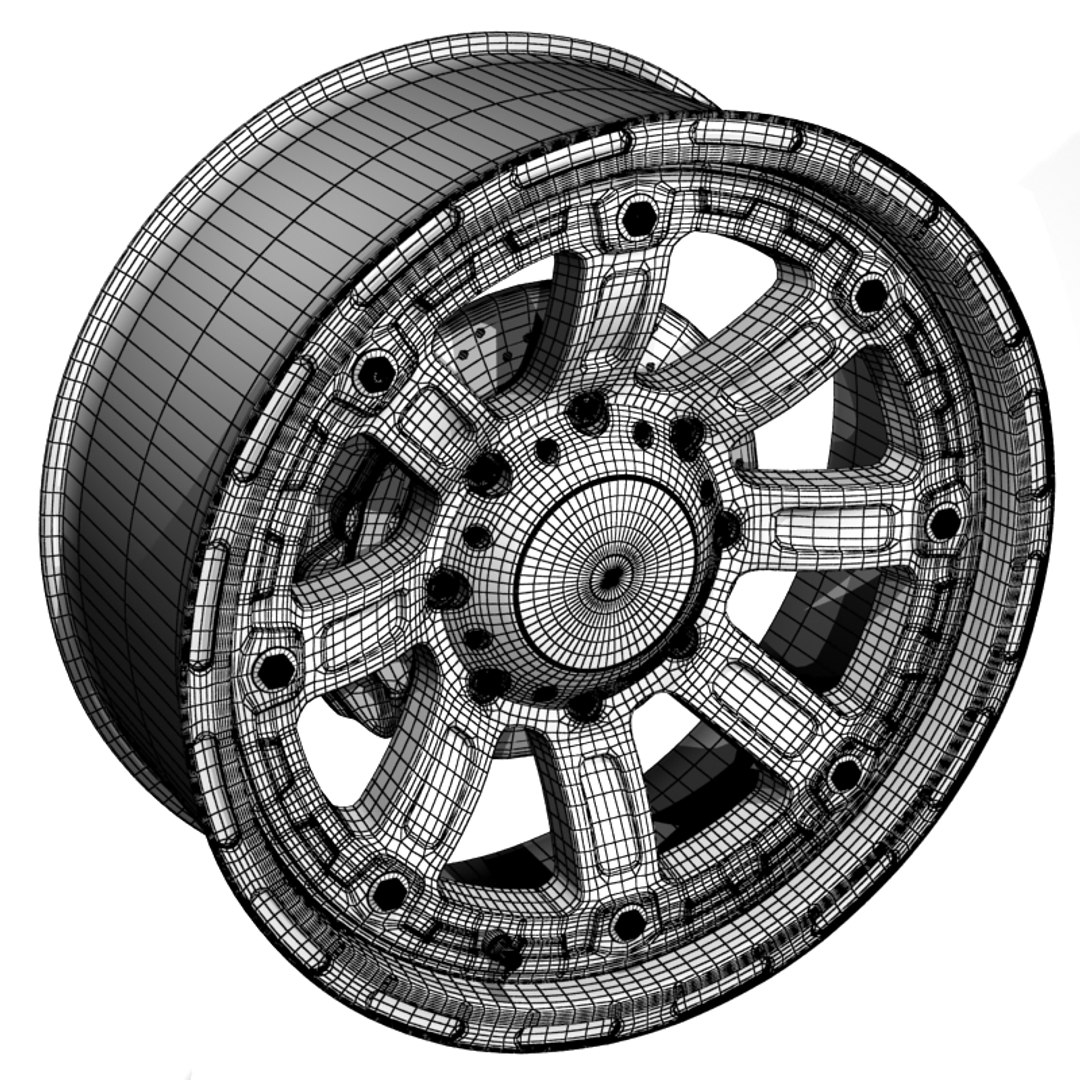 3d Model Of Design Rims