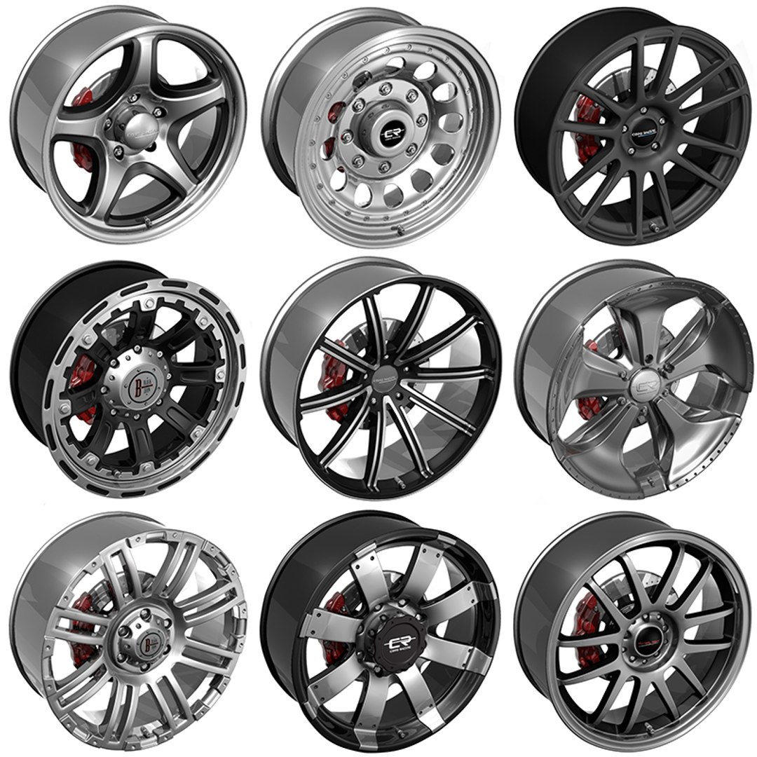 3d Model Of Design Rims