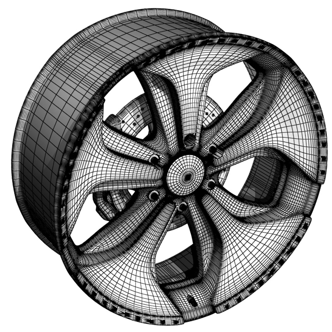3d Model Of Design Rims