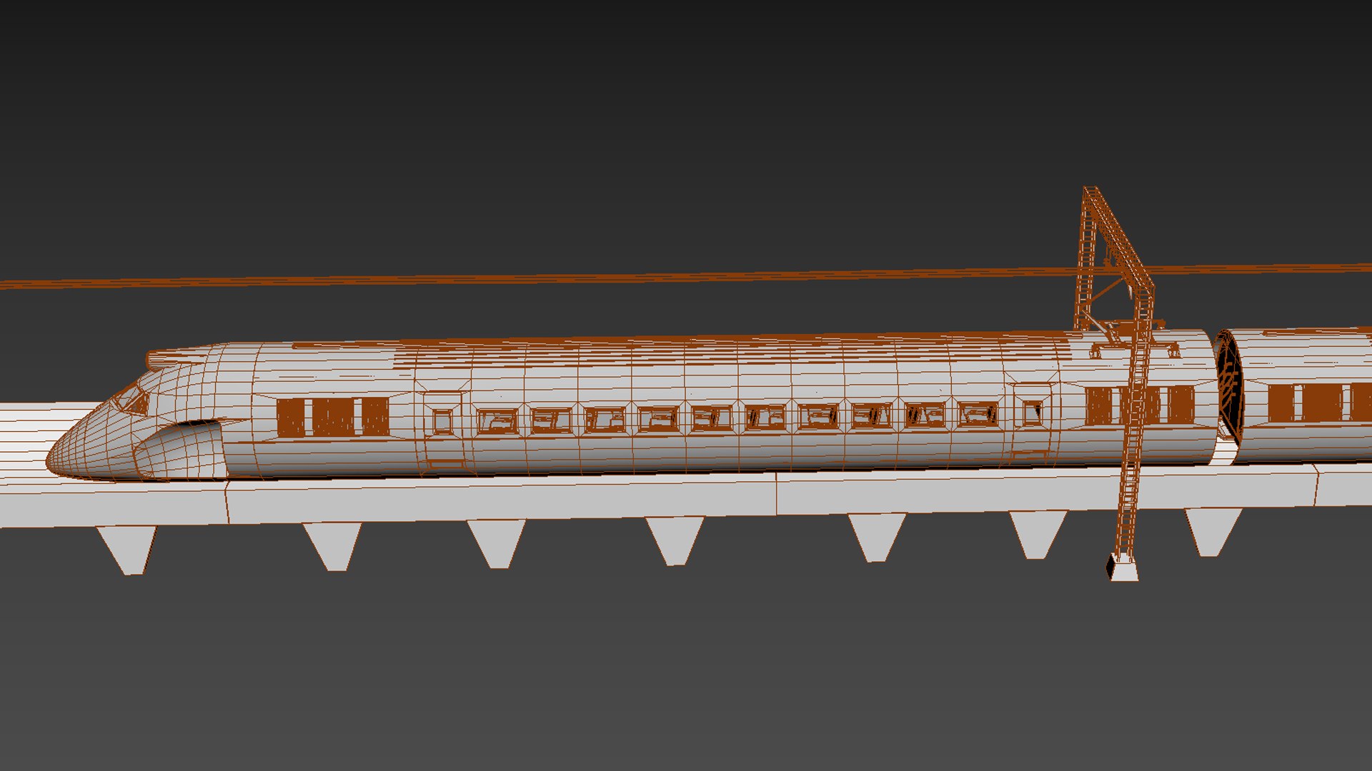 3D Ball Train Of Yarmolchuk SHELT - TurboSquid 2001844