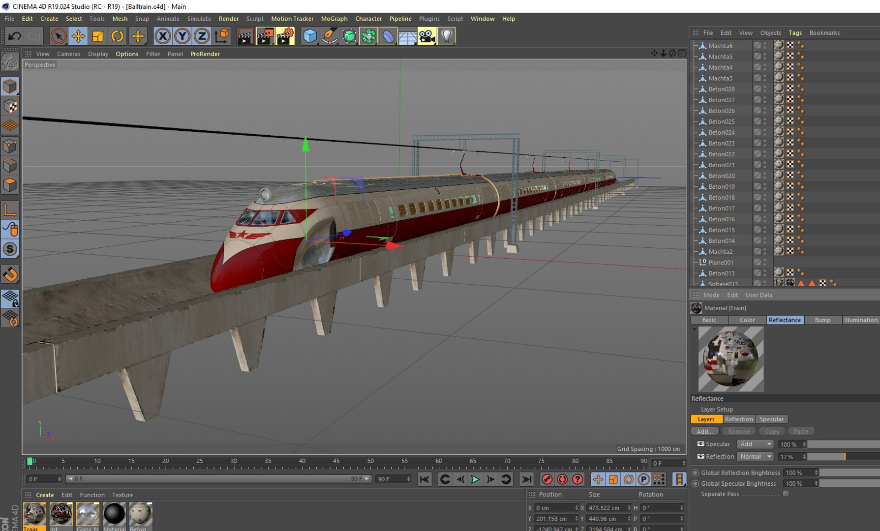 3D Ball Train Of Yarmolchuk SHELT - TurboSquid 2001844
