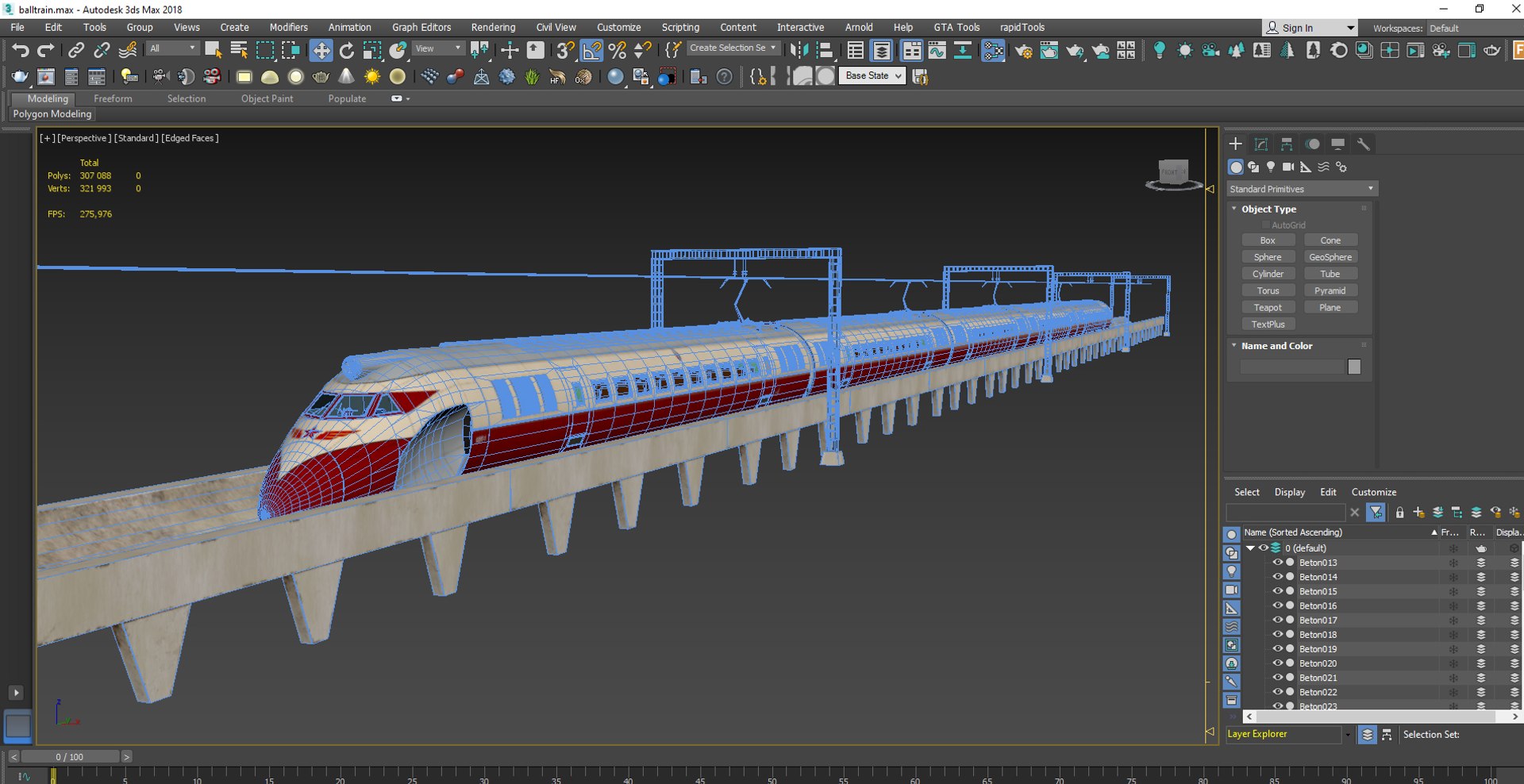 3D Ball Train Of Yarmolchuk SHELT - TurboSquid 2001844