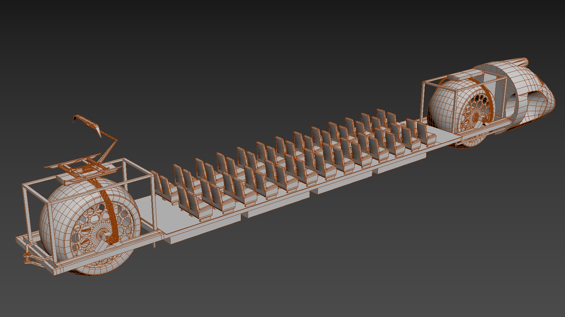 3D Ball Train Of Yarmolchuk SHELT - TurboSquid 2001844