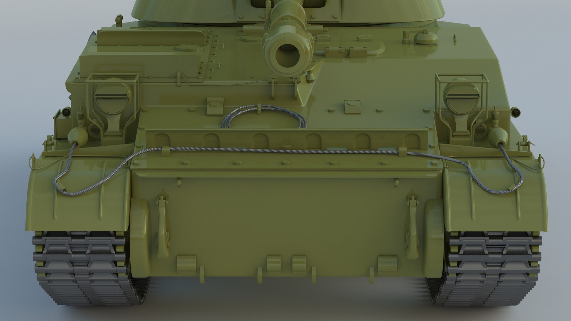 2S3 Akatsiya 3D Model - TurboSquid 1921283