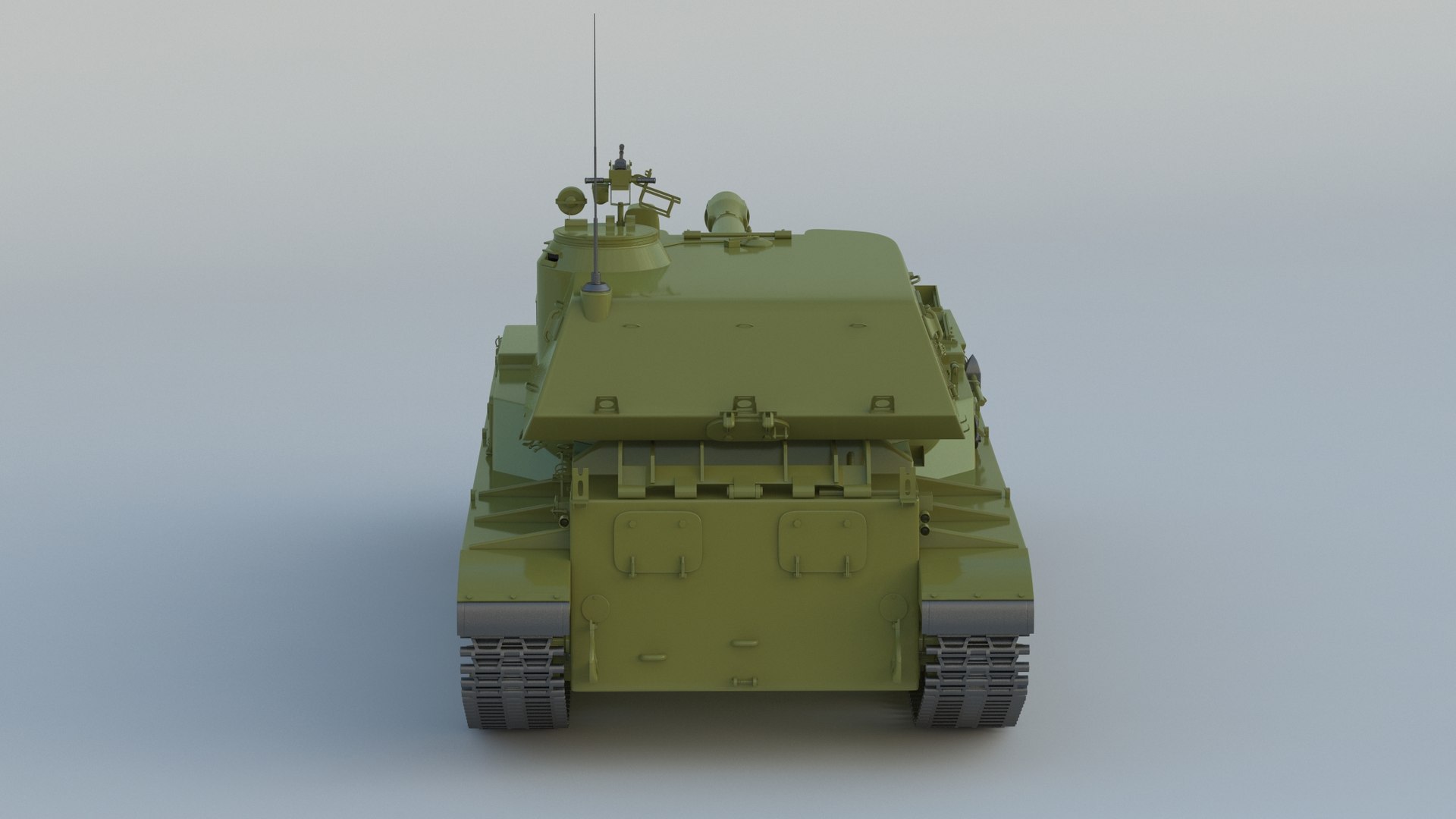 2S3 Akatsiya 3D Model - TurboSquid 1921283