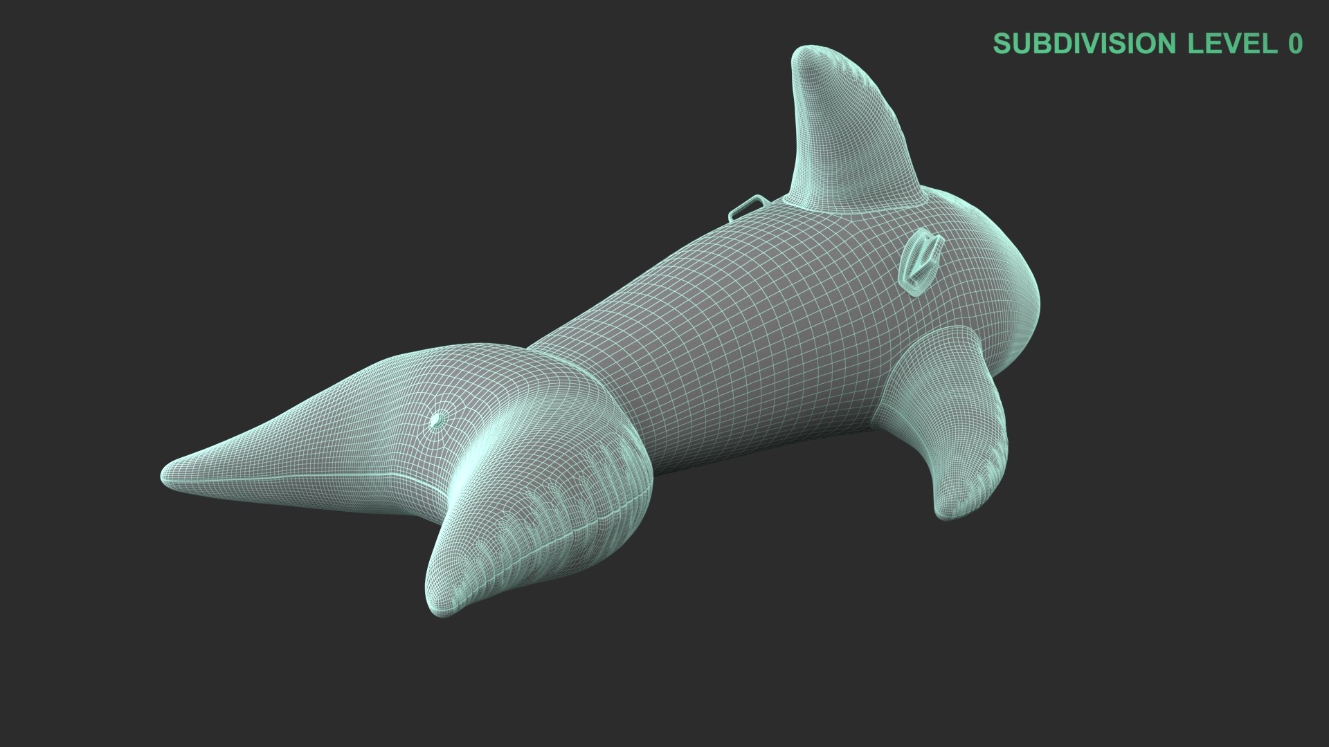 Orca Inflatable Pool Whale Float 3D Model - TurboSquid 2399277