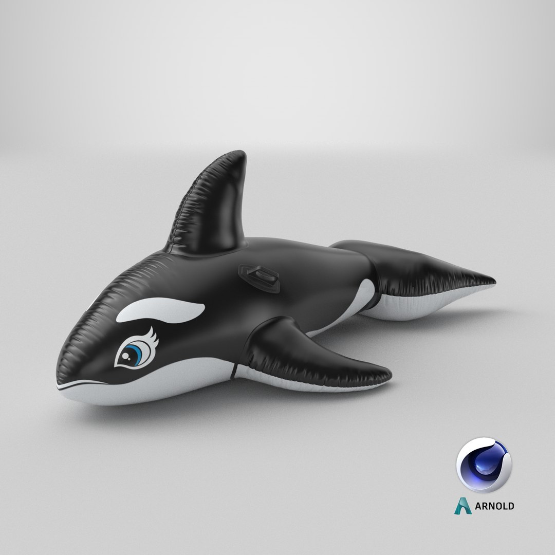 Orca Inflatable Pool Whale Float 3D Model - TurboSquid 2399277