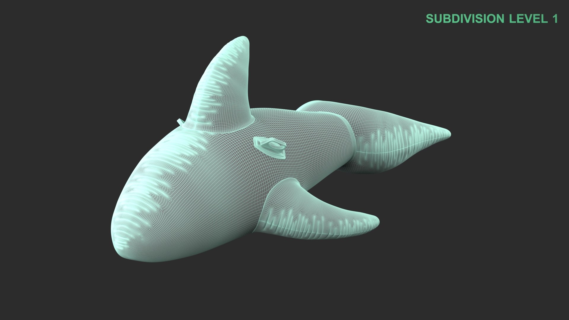 Orca Inflatable Pool Whale Float 3D Model - TurboSquid 2399277
