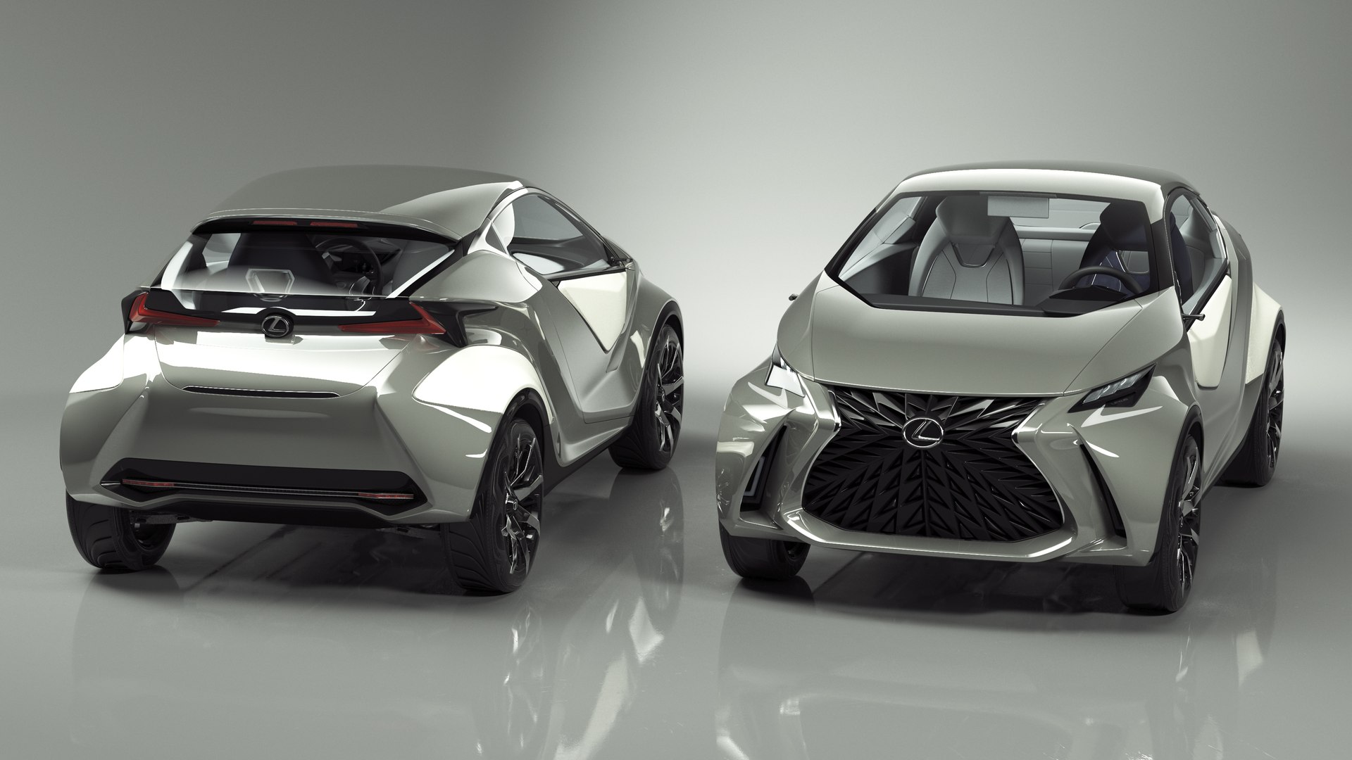 Concept Car Lexus LF-SA Simple Interior 3D model - TurboSquid 2112915