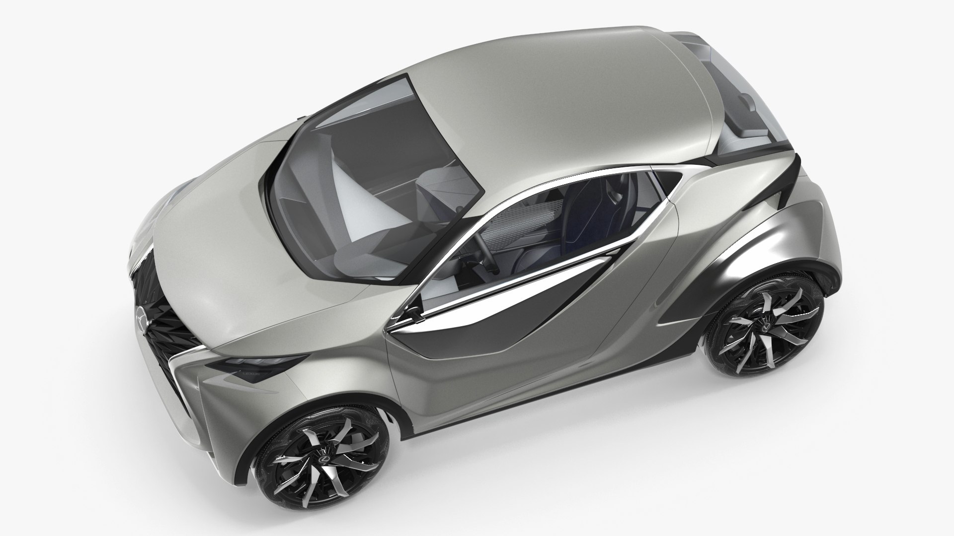 Concept Car Lexus LF-SA Simple Interior 3D model - TurboSquid 2112915