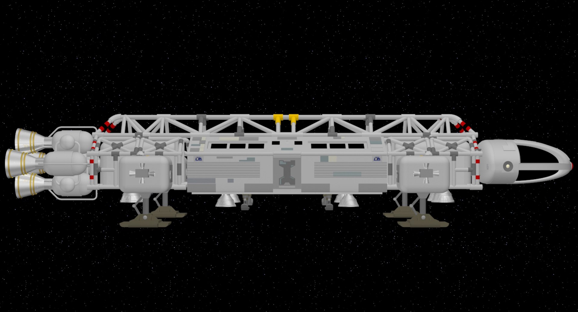 Eagle Transporter 1999 Space 3D Model - TurboSquid 1152896