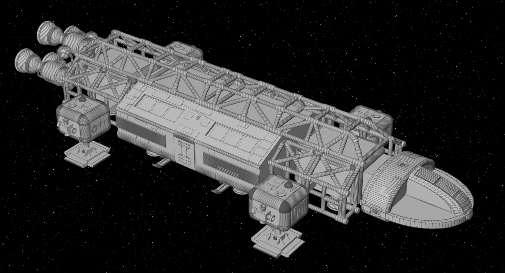Eagle Transporter 1999 Space 3D Model - TurboSquid 1152896