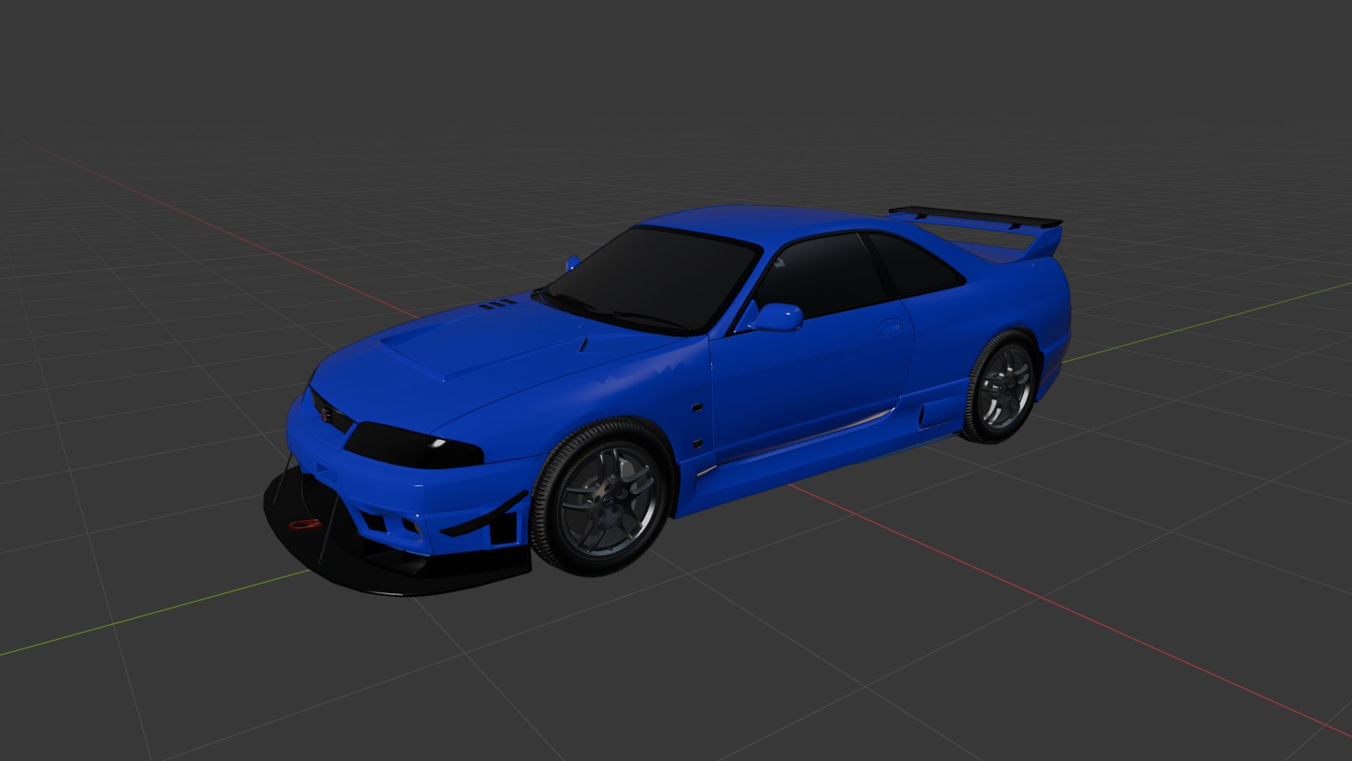 Nissan Skyline GTR R33 3D Model - TurboSquid 2230714
