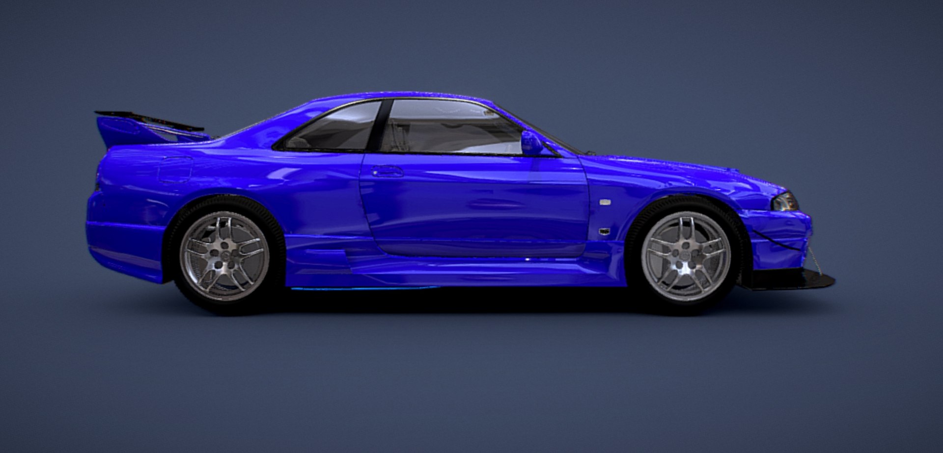 Nissan Skyline GTR R33 3D Model - TurboSquid 2230714