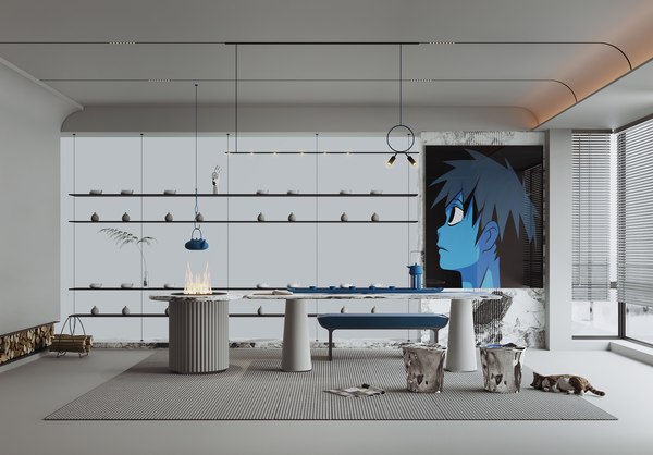 モダンなティーハウス3Dモデル - TurboSquid 2120669