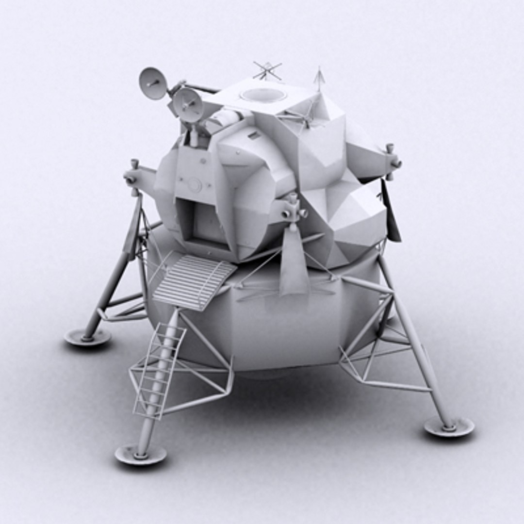 3ds Lunar Landing Module
