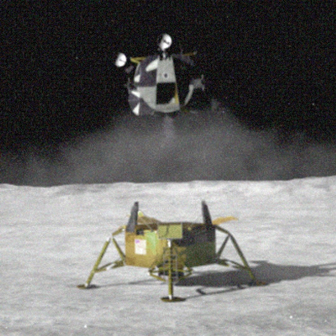 3ds Lunar Landing Module
