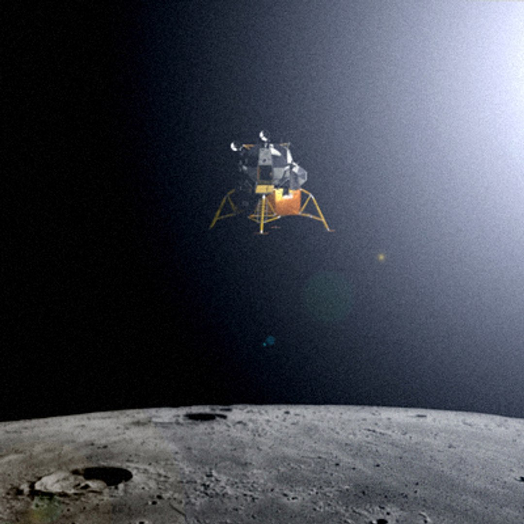 3ds Lunar Landing Module