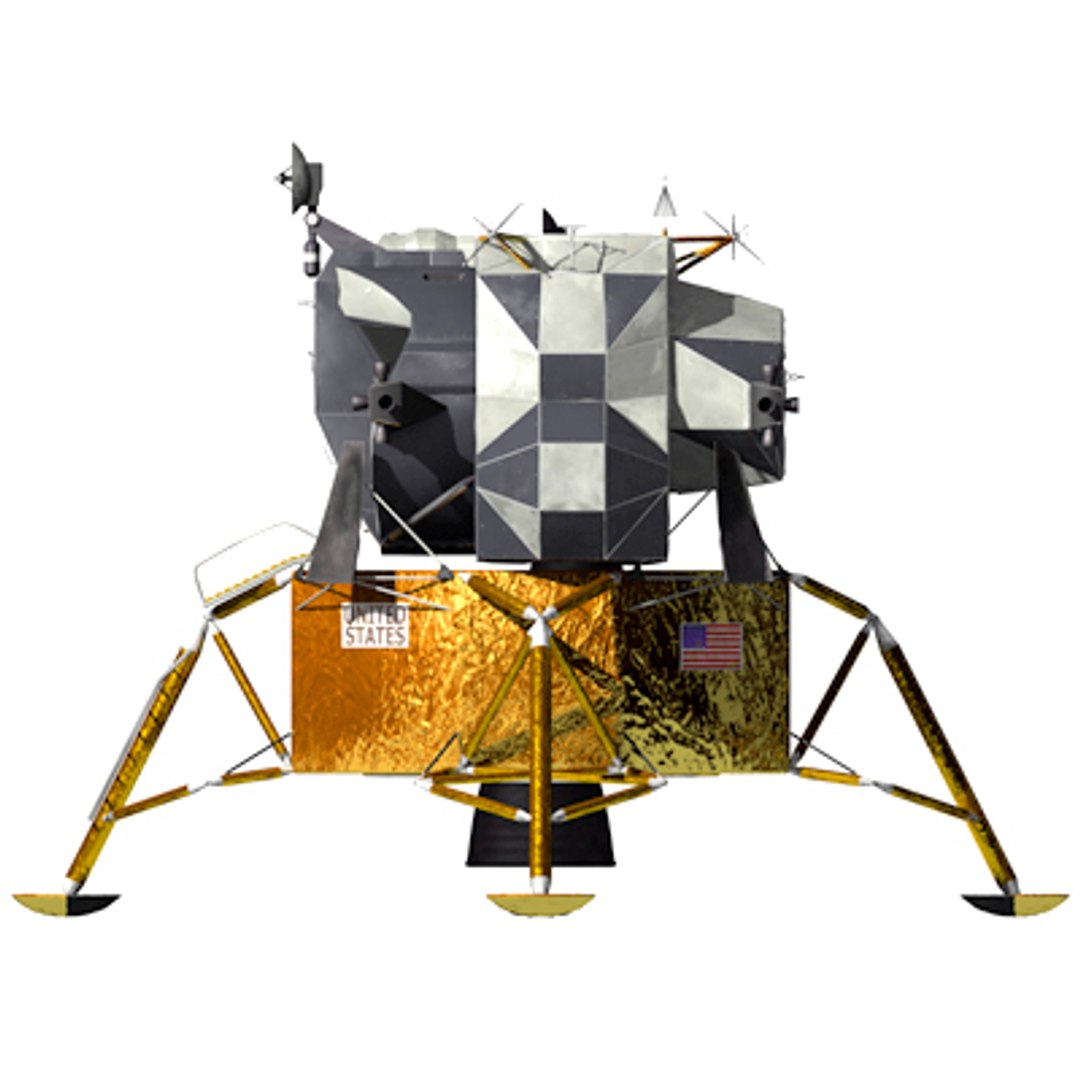 3ds Lunar Landing Module