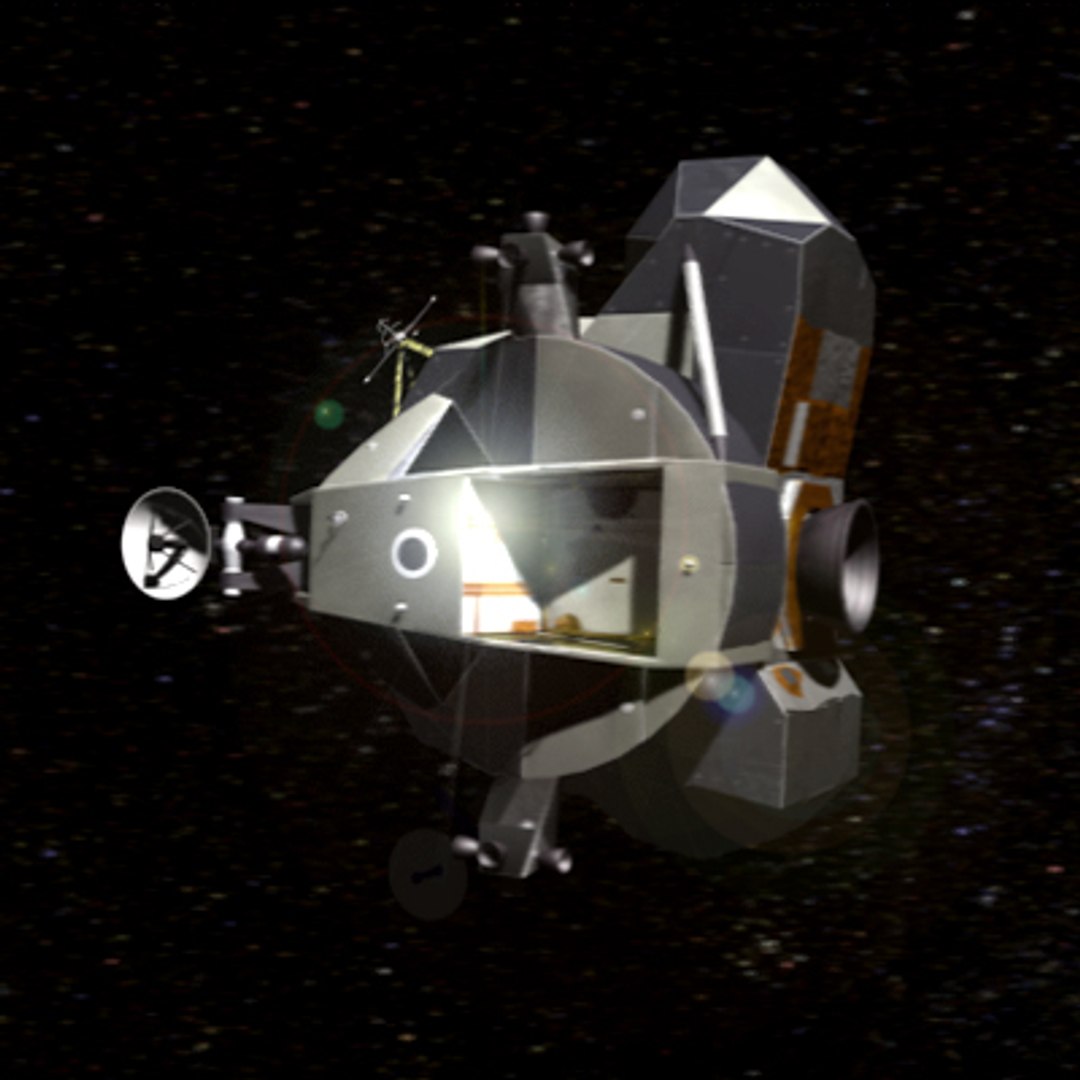 3ds Lunar Landing Module