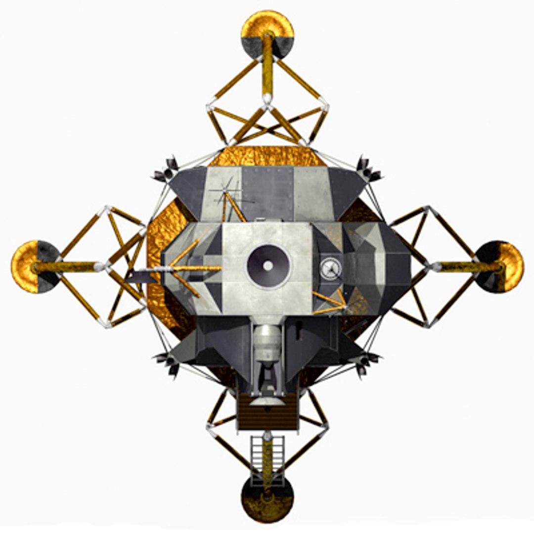 3ds Lunar Landing Module