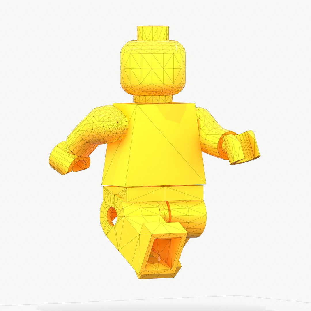Lego Man PBR rigeed model - TurboSquid 1768634