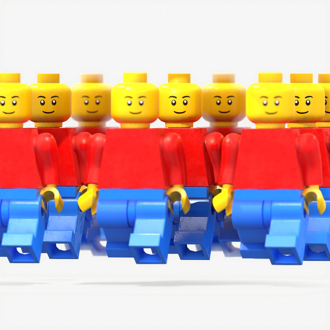 Lego Man PBR rigeed model - TurboSquid 1768634