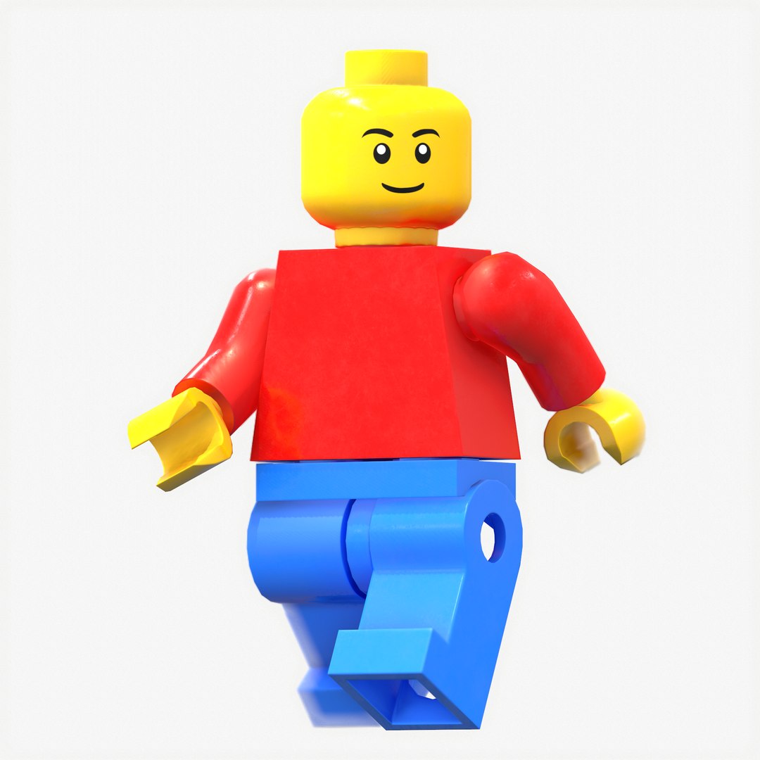 Lego Man PBR rigeed model - TurboSquid 1768634