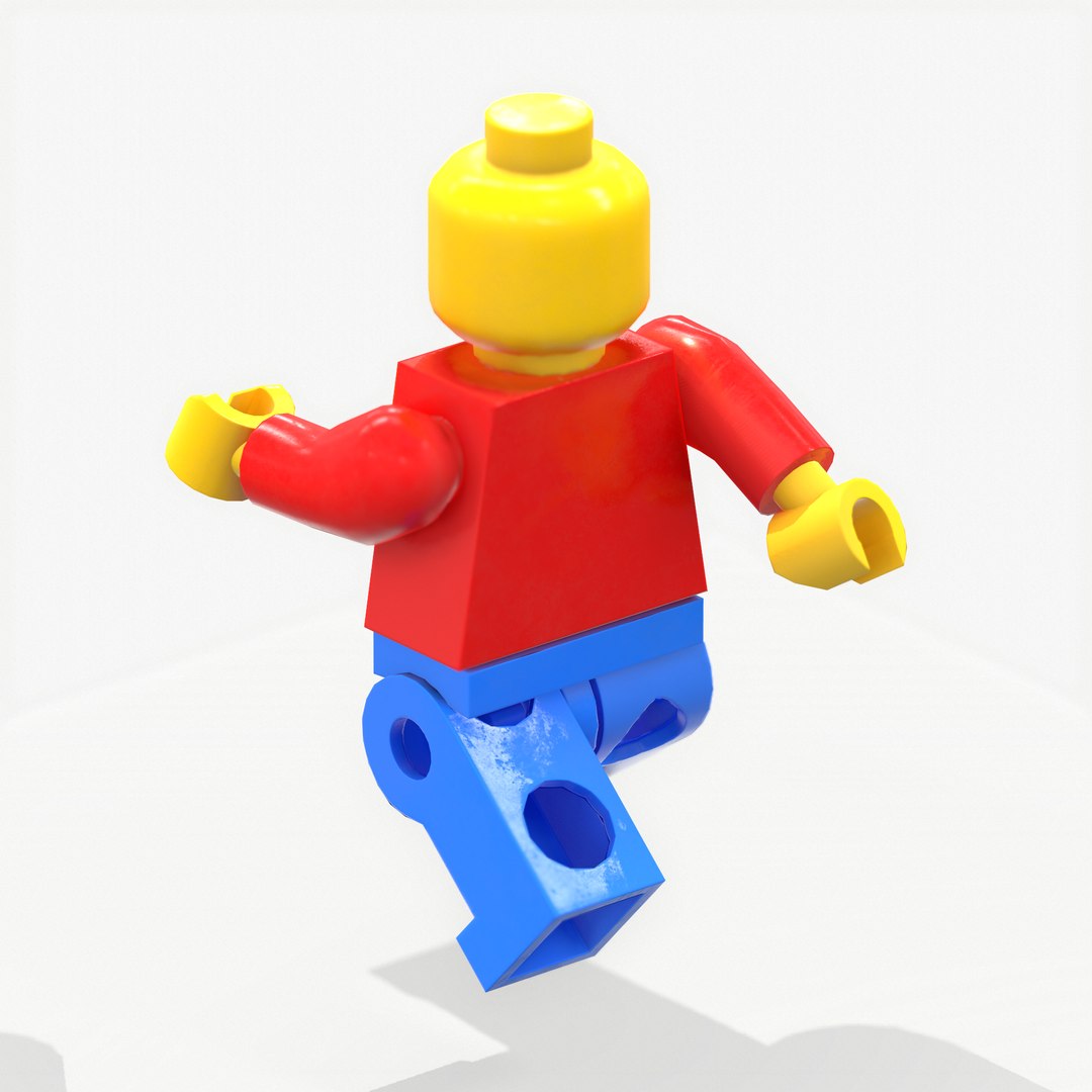 Lego Man PBR rigeed model - TurboSquid 1768634