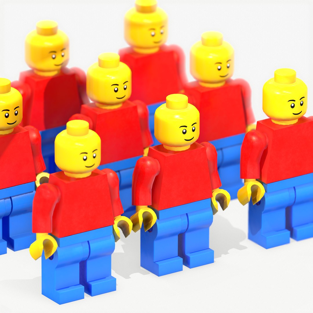 Lego Man PBR rigeed model - TurboSquid 1768634